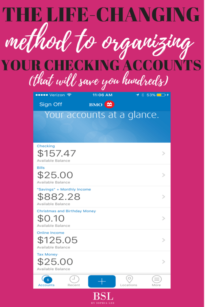 The Most Effective Way To Organize Your Checking Account - By Sophia Lee