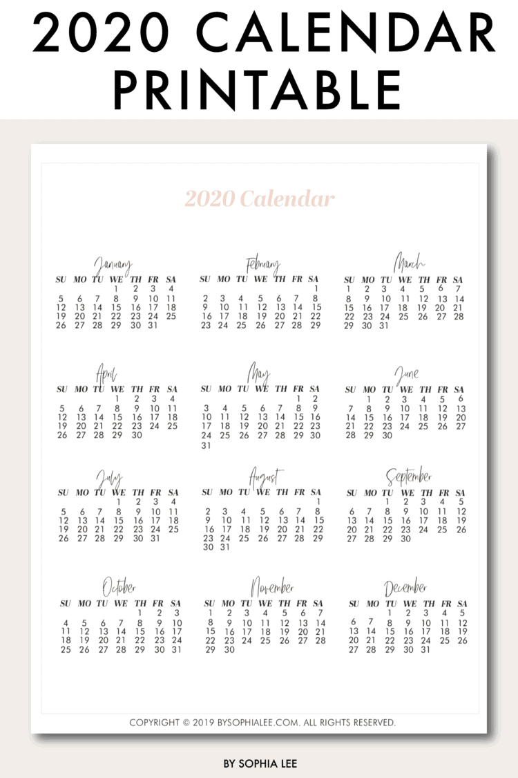 13 Free Organization Printables That Will Change Your Life - By Sophia Lee