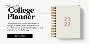 The Absolute BEST College Planner To Keep You Insanely Organized - By ...