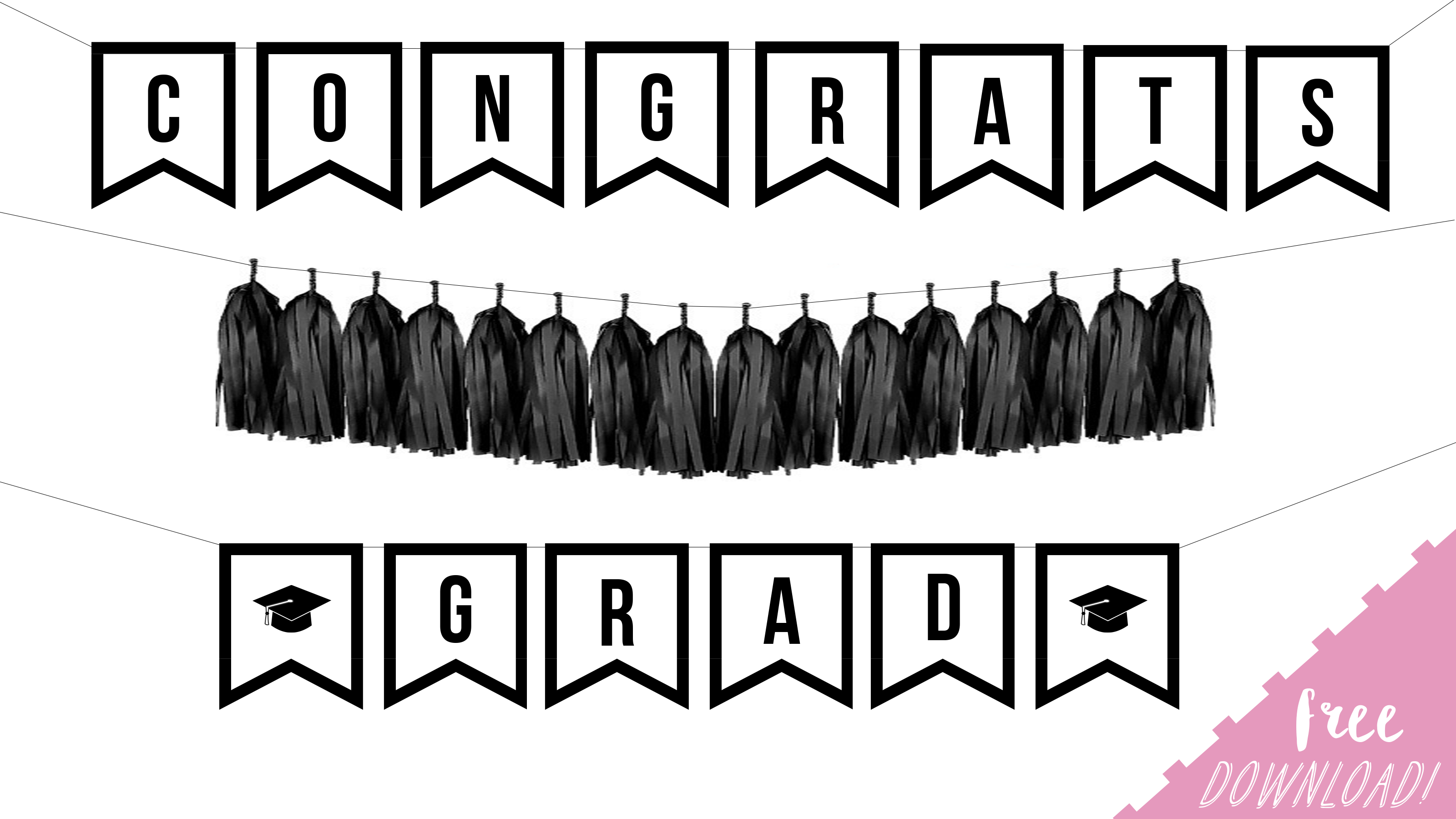 Free Graduation Banner Template