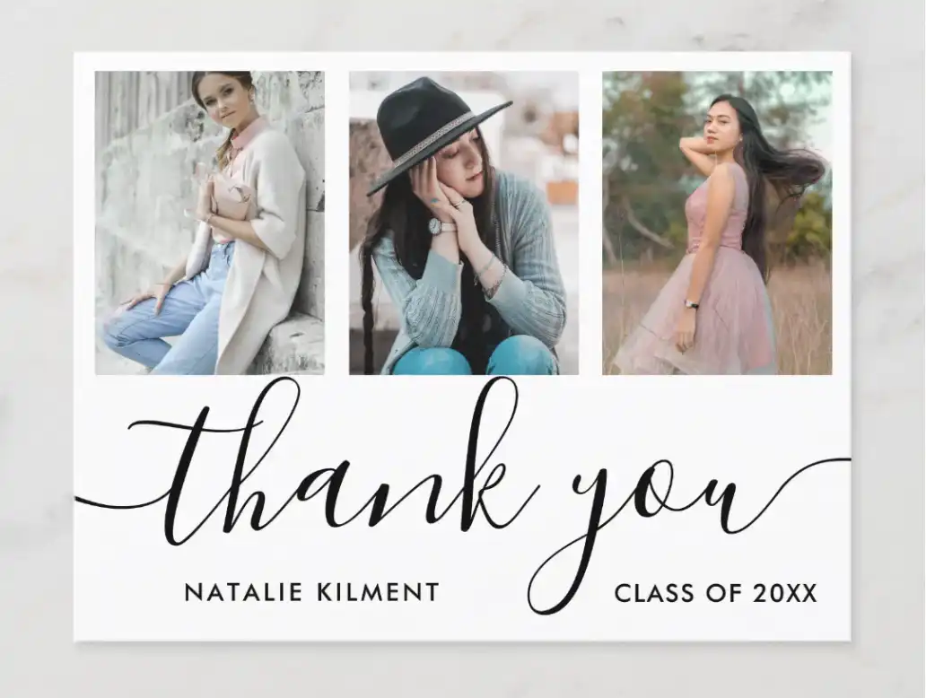 Graduation Thank You Cards - By Sophia Lee