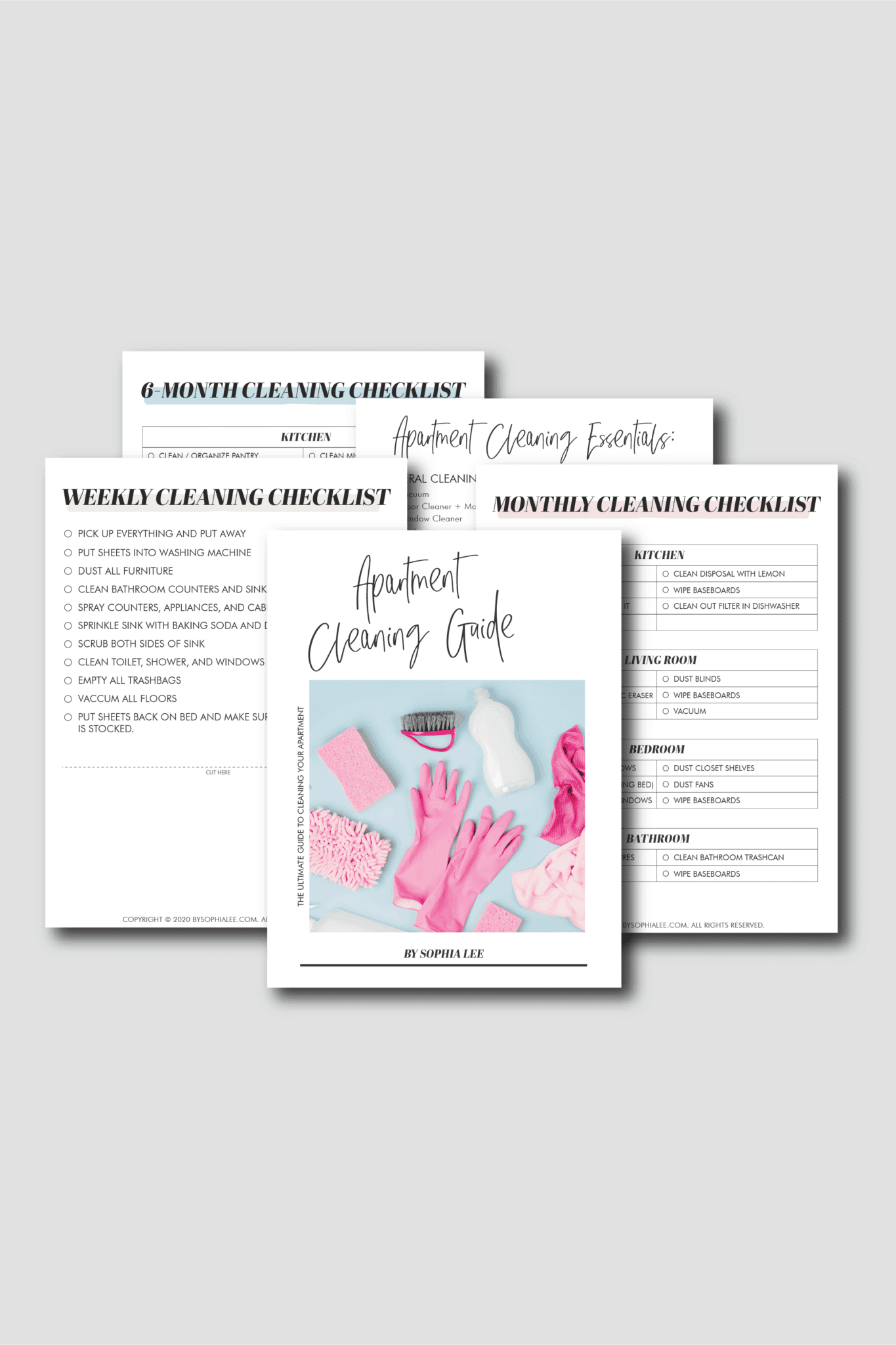 My Ultimate Sunday Cleaning Routine - By Sophia Lee