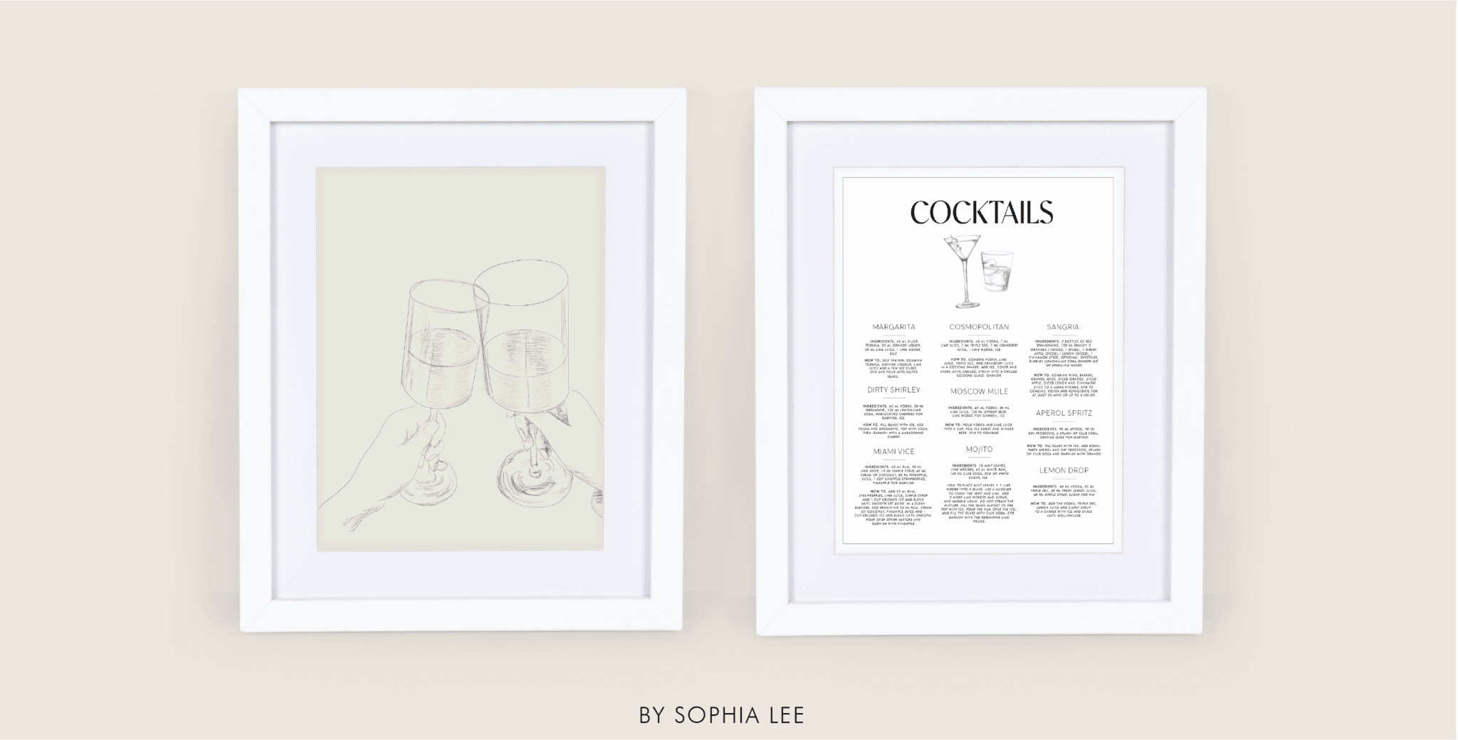 BAR CART ART | 6 Free Bar Cart Printables We’re Obsessing Over - By ...