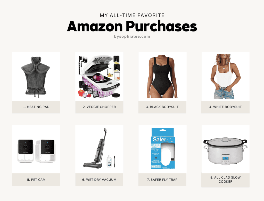 Sophia’s Amazon Prime Day Purchases - By Sophia Lee