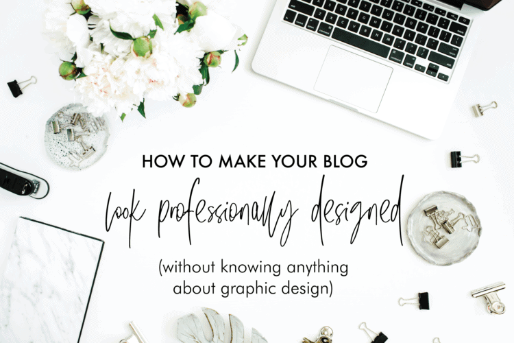 The Secret To Making Your Blog Look Professional - By Sophia Lee