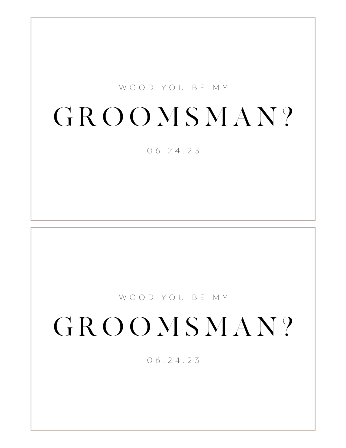 The Ultimate Guide to Groomsmen Proposals| How My Fiancé Popped the ...