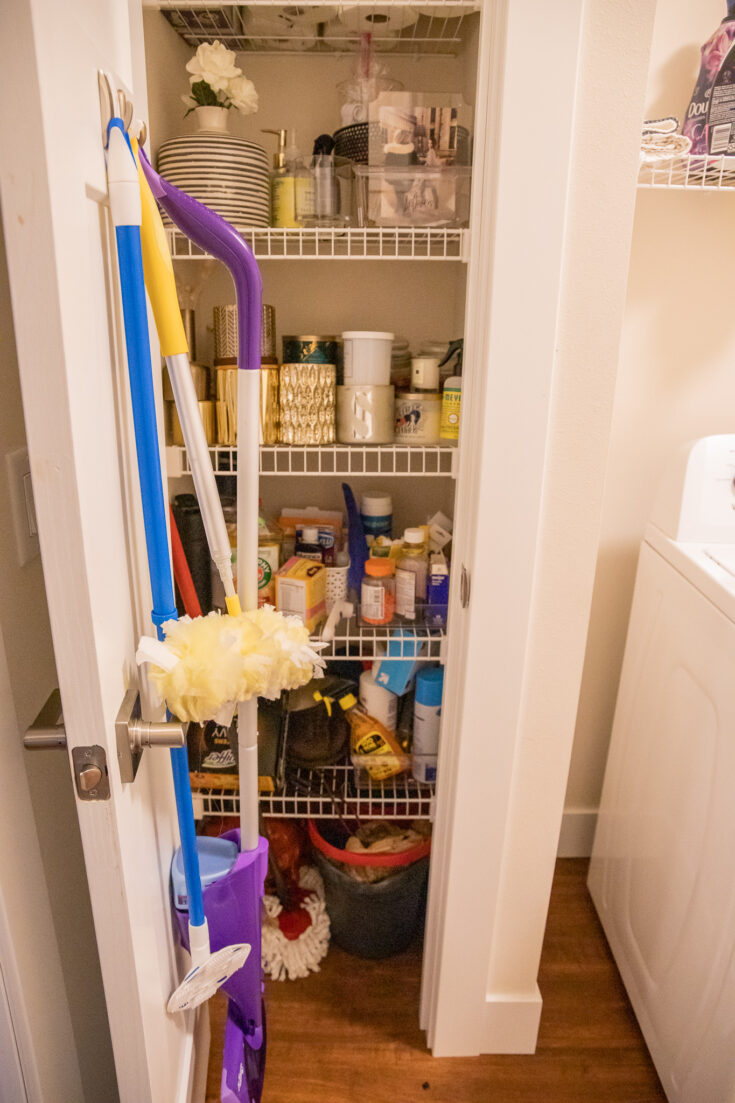 4 Really Smart Cleaning Closet Organization Ideas I Used In My ...