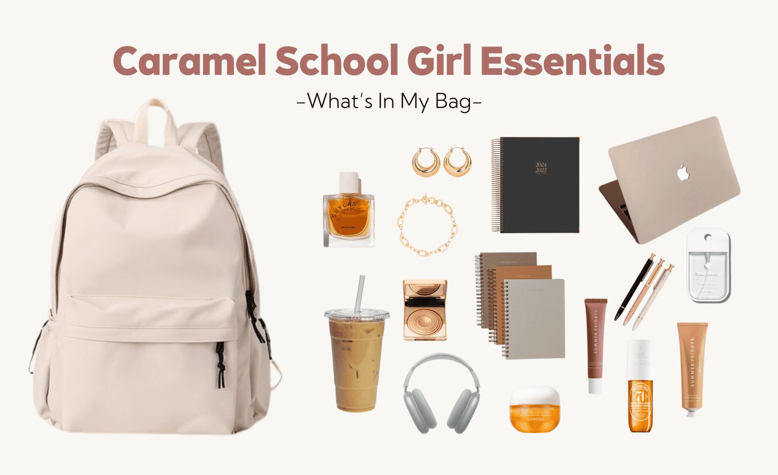 What's In My Backpack | School Essentials for Girls - By Sophia Lee