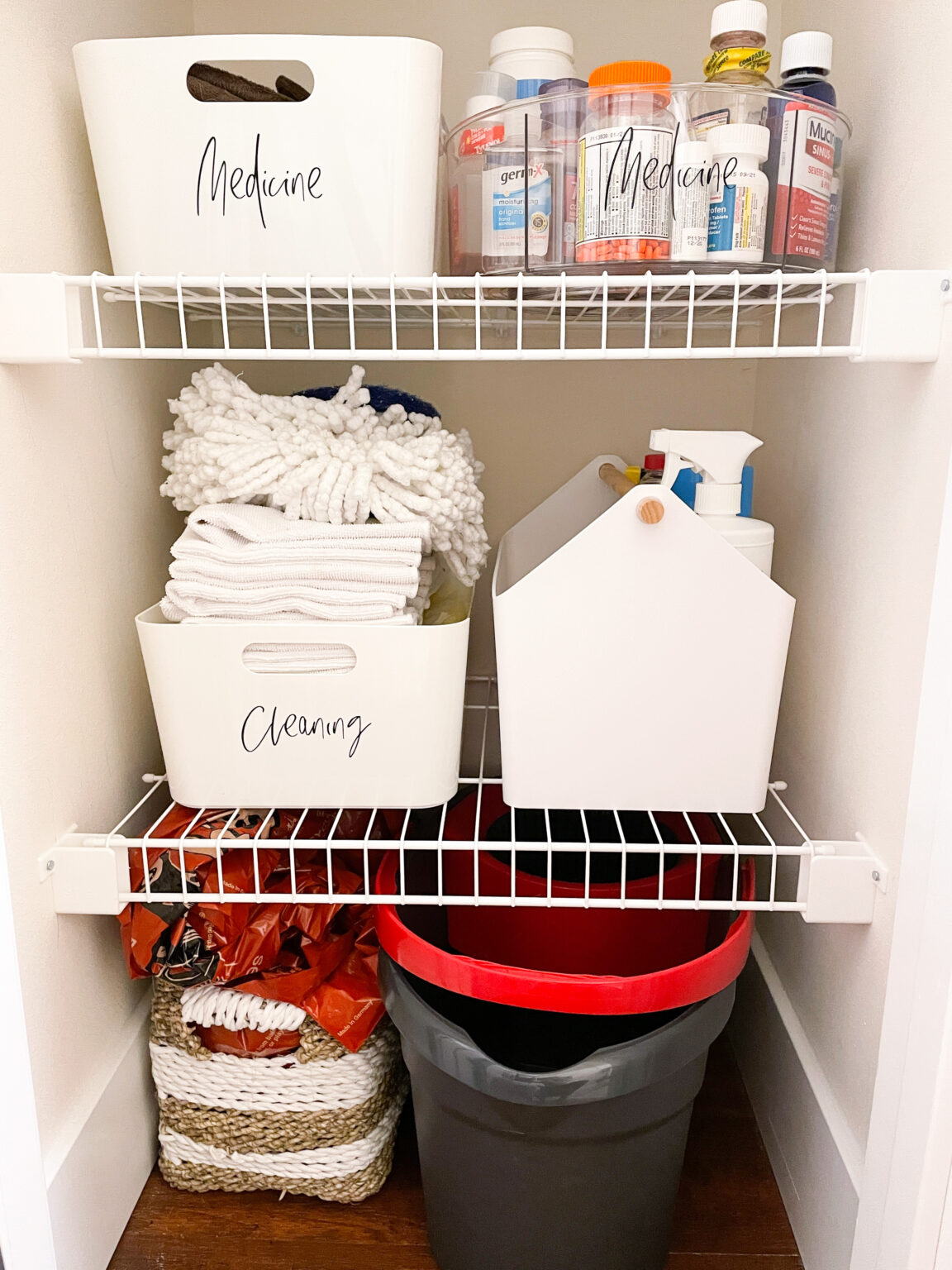 4 Really Smart Cleaning Closet Organization Ideas I Used In My ...