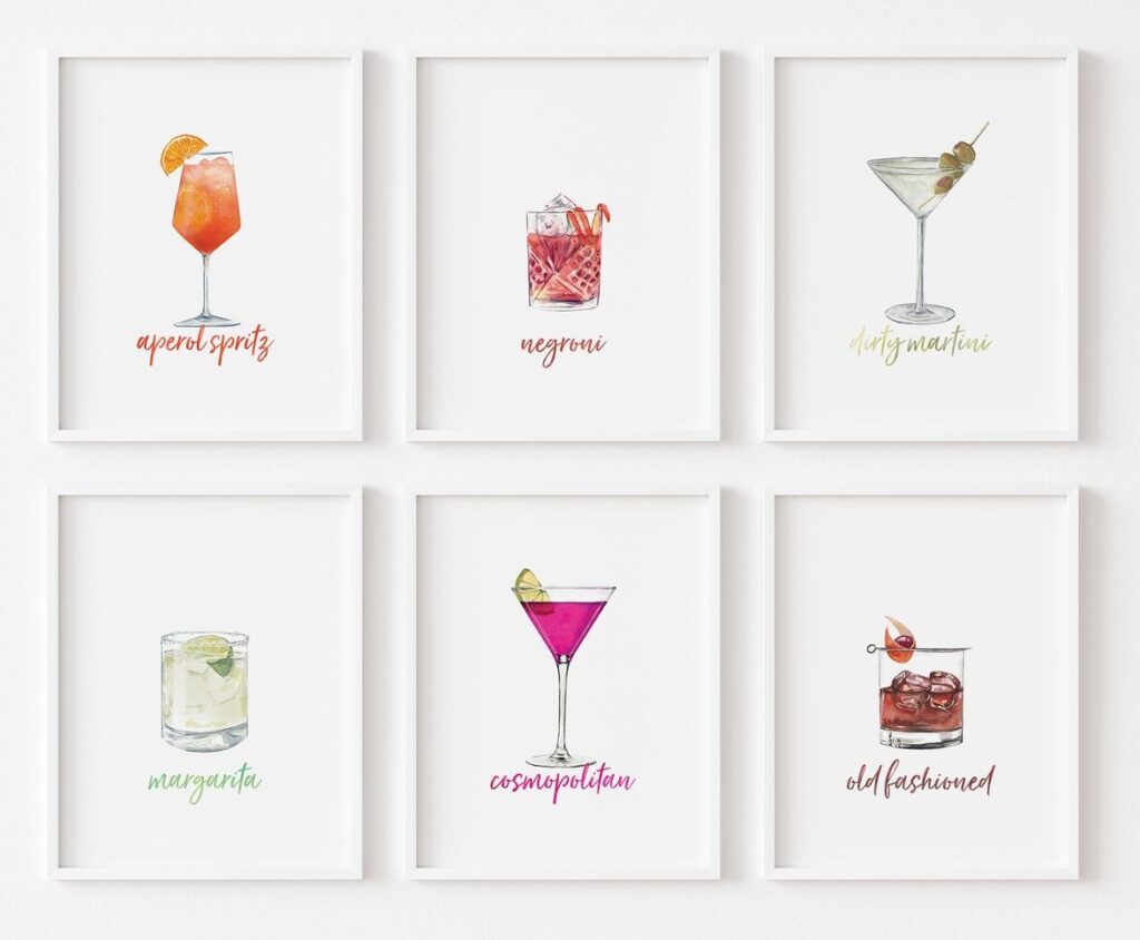 50+ Absolute Cutest Ways To Decorate A College Bar Cart - By Sophia Lee