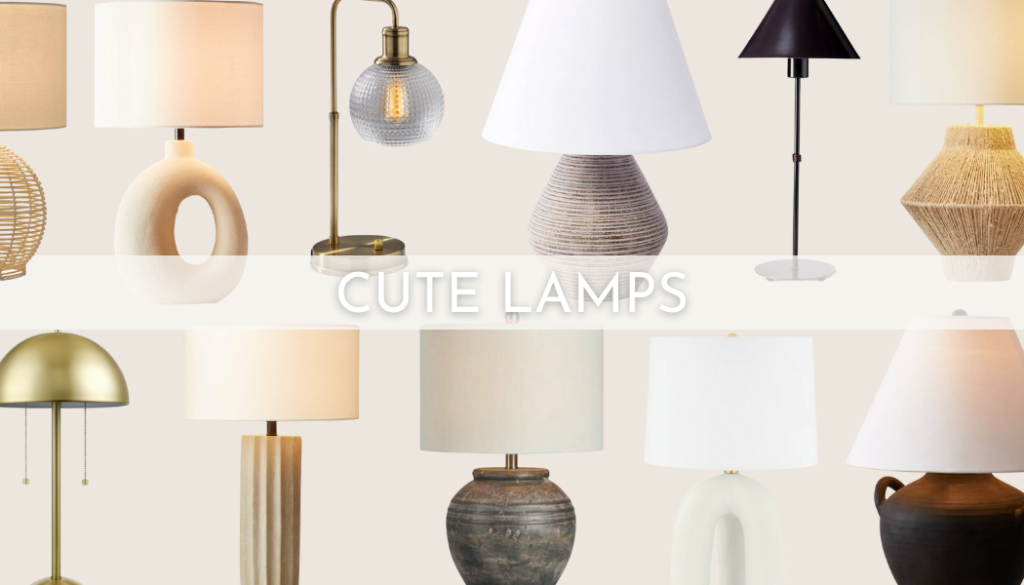 28 Cute Lamps Taking Over My Instagram Feed Right Now - By Sophia Lee