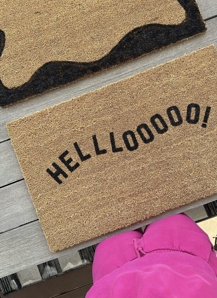 DIY Doormat Hack | Bangin’ On A Budget - By Sophia Lee