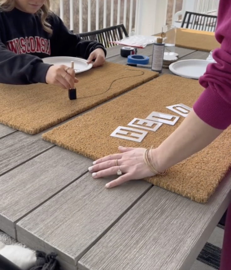 DIY Doormat Hack | Bangin’ On A Budget - By Sophia Lee