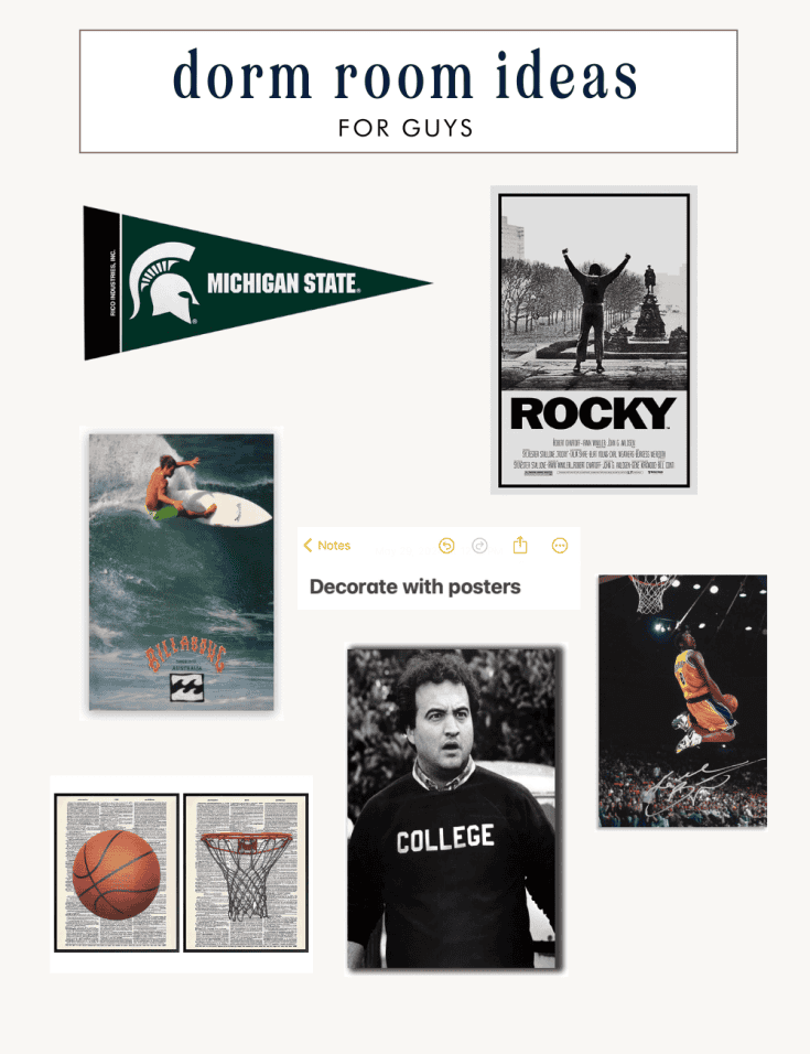 Dorm Room Ideas For Guys | 12 Ideas For Guys Dorm Rooms That Aren’t ...