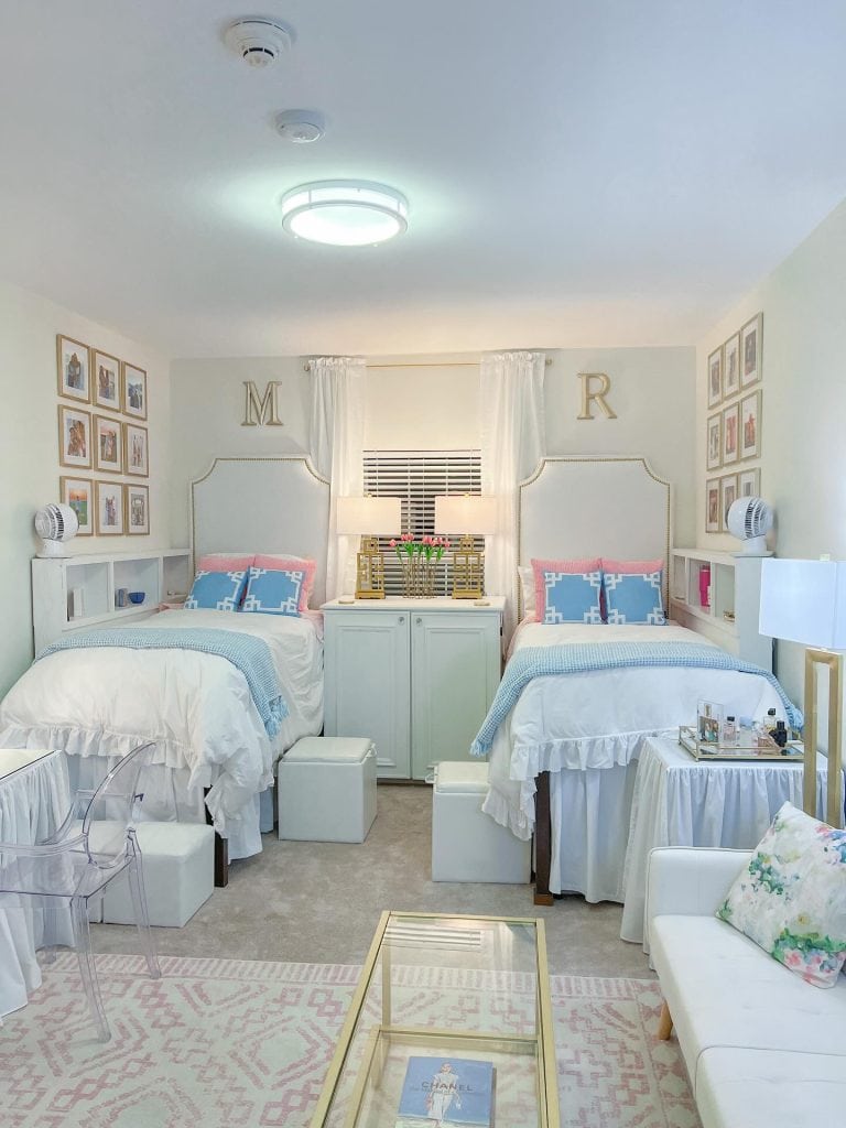 College Dorm Room Headboard - By Sophia Lee