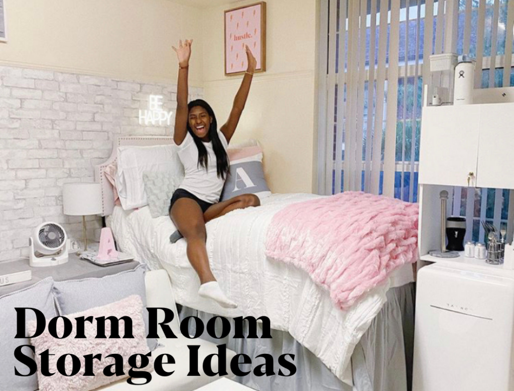 Dorm Room Storage Ideas | 11 Brilliant Dorm Room Storage Ideas - By ...