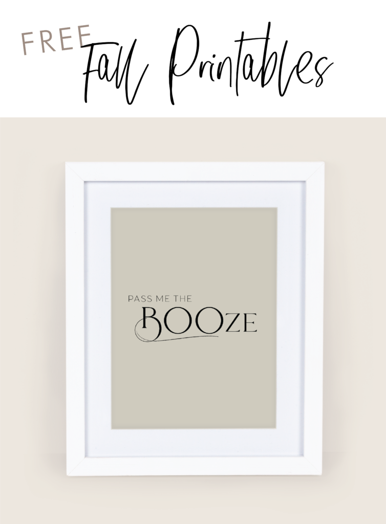 12 *Free* Fall Printables to Get Your Home Ready for Fall - By Sophia Lee