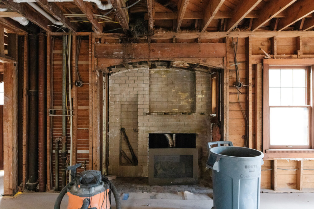 An In-Depth Look on How We Transformed The Fireplace - By Sophia Lee