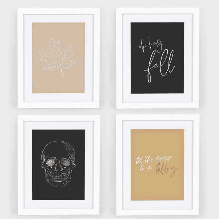 12 *Free* Fall Printables to Get Your Home Ready for Fall - By Sophia Lee
