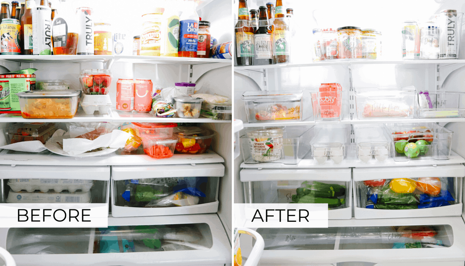 Fridge Organization | Step-By-Step Guide on How to Organize Your Fridge ...