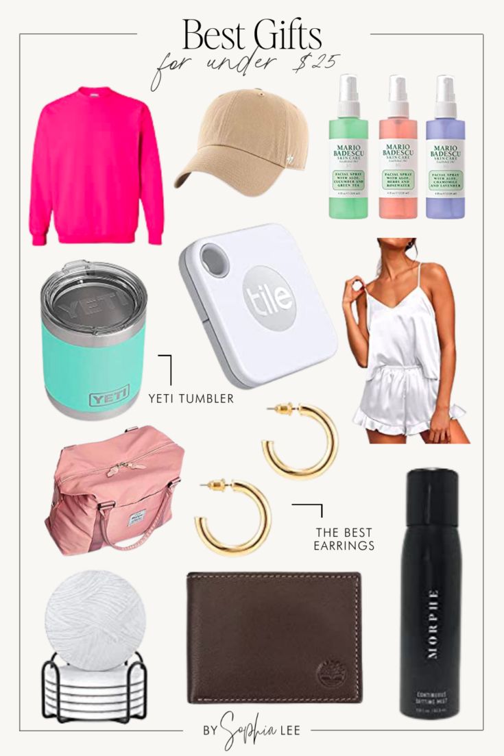 32 Best Gifts Under $25 For Anyone in Your Life - By Sophia Lee