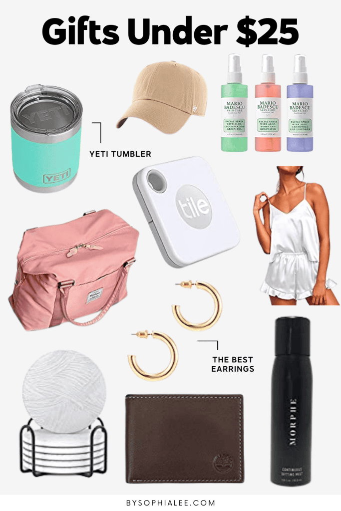 32 Best Gifts Under $25 For Anyone in Your Life - By Sophia Lee