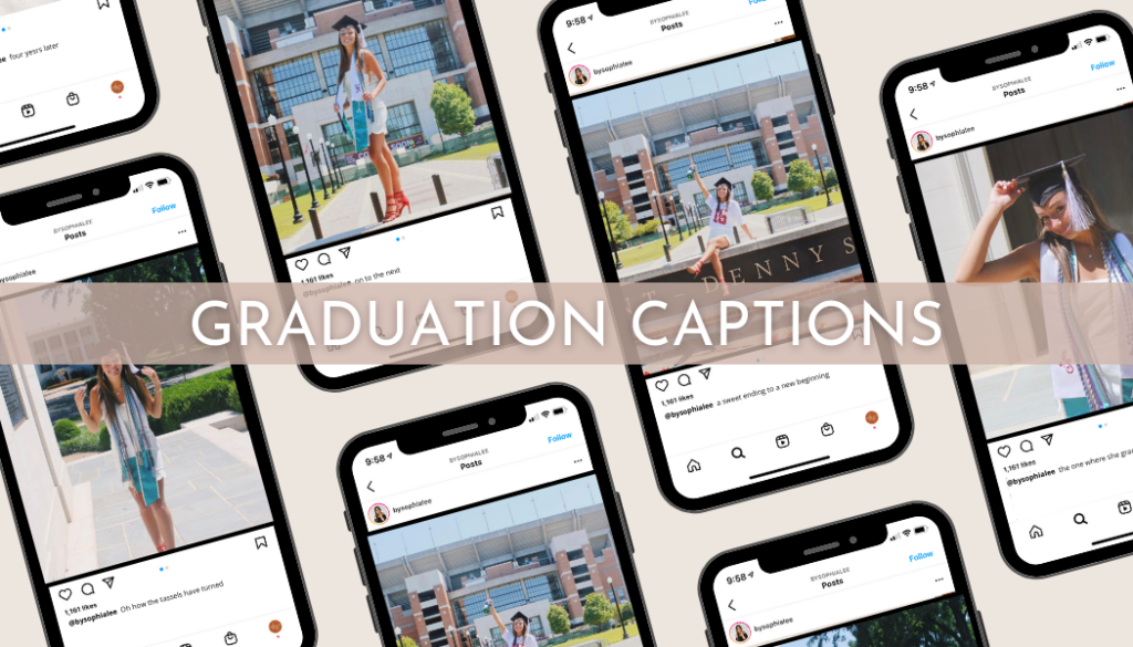 61 (Not Annoying) Graduation Captions For The Perfect Instagram ...