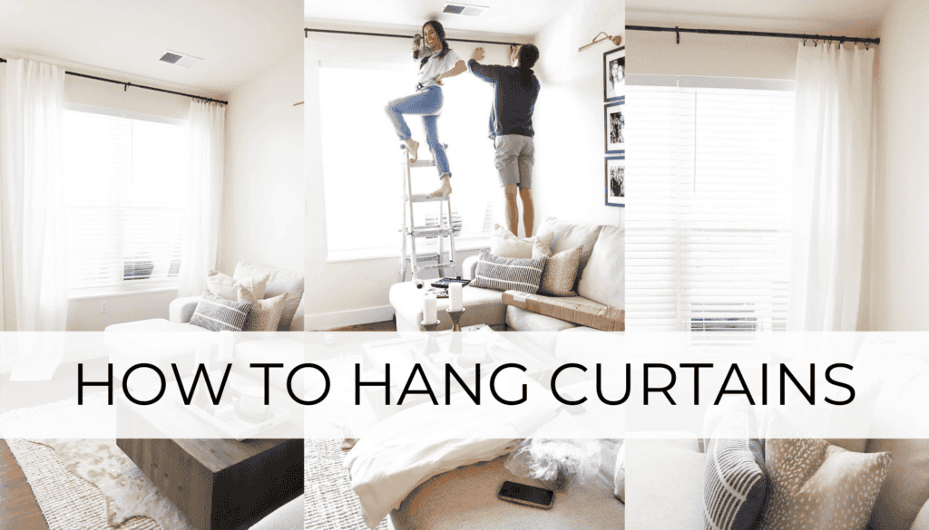 An Extremely Easy Guide On How to Hang Curtains - By Sophia Lee
