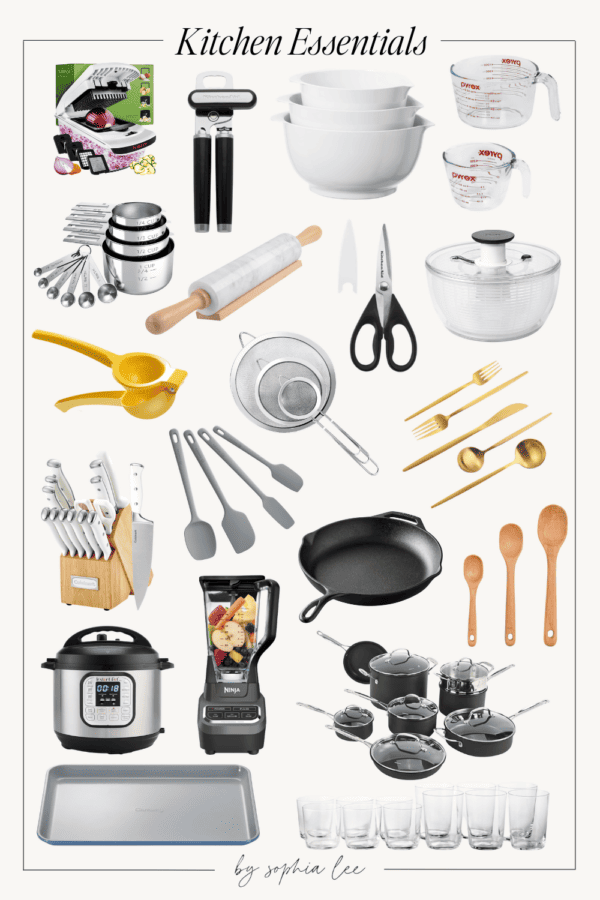 58 Must-Have Kitchen Essentials That Everyone Needs - By Sophia Lee