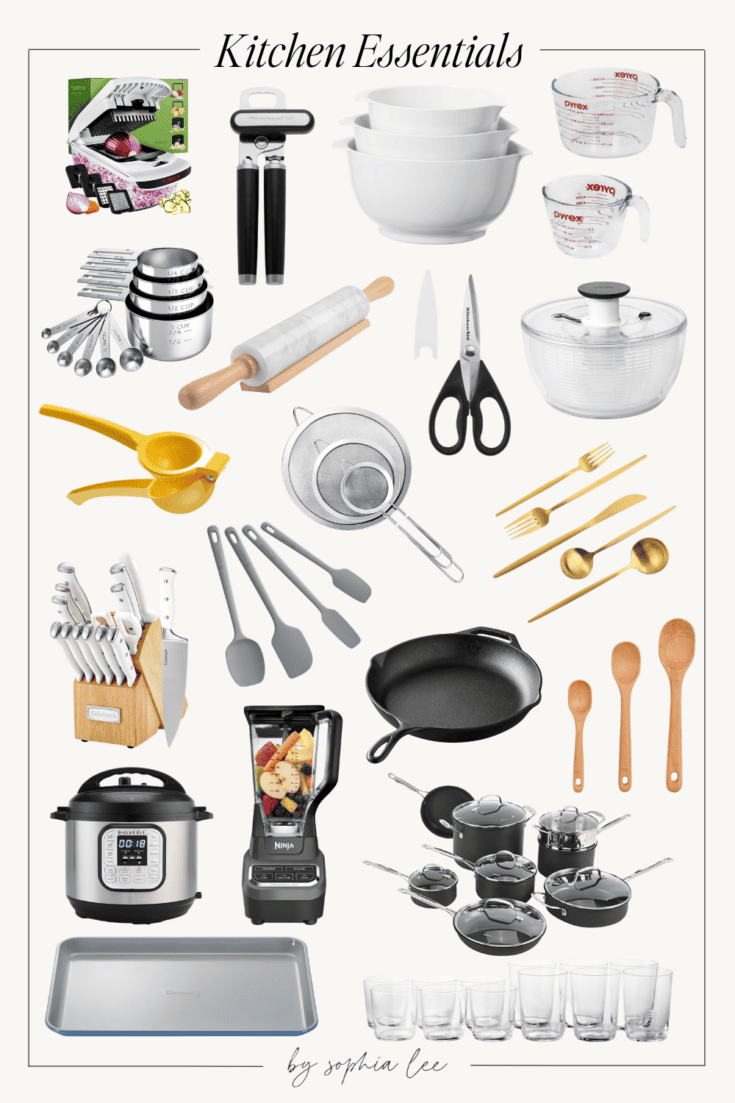 58 Must-Have Kitchen Essentials That Everyone Needs - By Sophia Lee