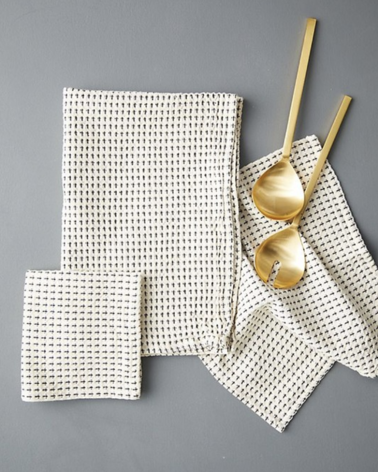 15 Trendy & Neutral Kitchen Towels We Are Obsessed With - By Sophia Lee