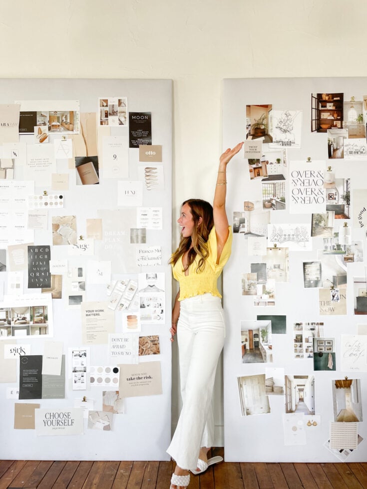 How To Make Life-Size Pinterest Boards (aka pin boards) - By Sophia Lee