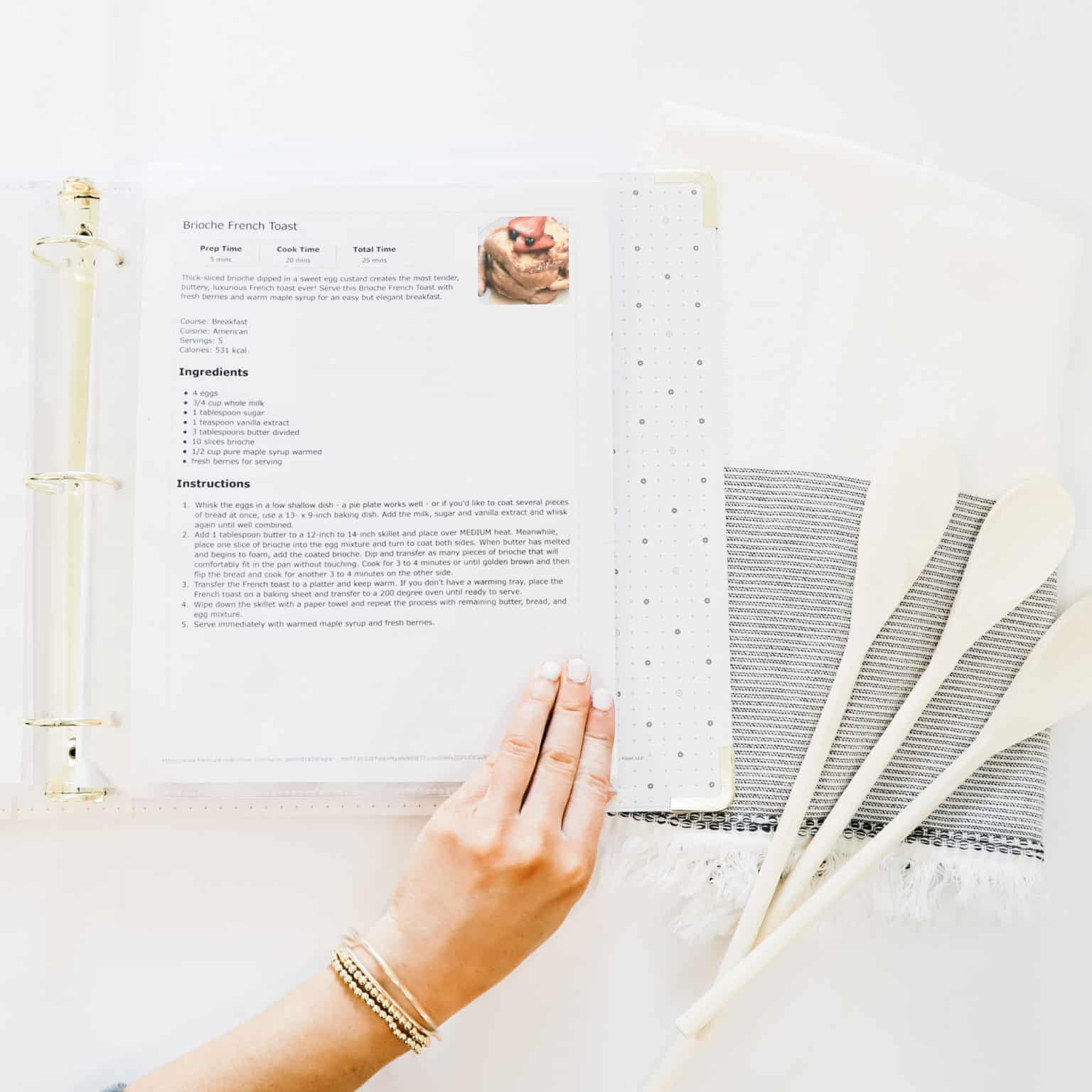 Recipe Organizer | Exactly How To Organize Recipes Using a Binder - By ...
