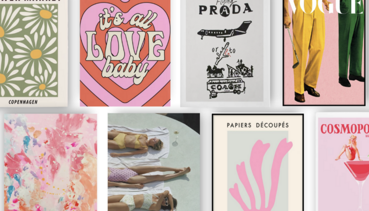 23 Trendy Wall Prints We’re Obsessed With – Decorating Tips On A Budget ...