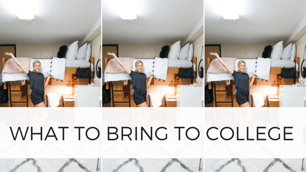 What To Bring To College | The ACTUAL List Of What You Need To Bring To ...
